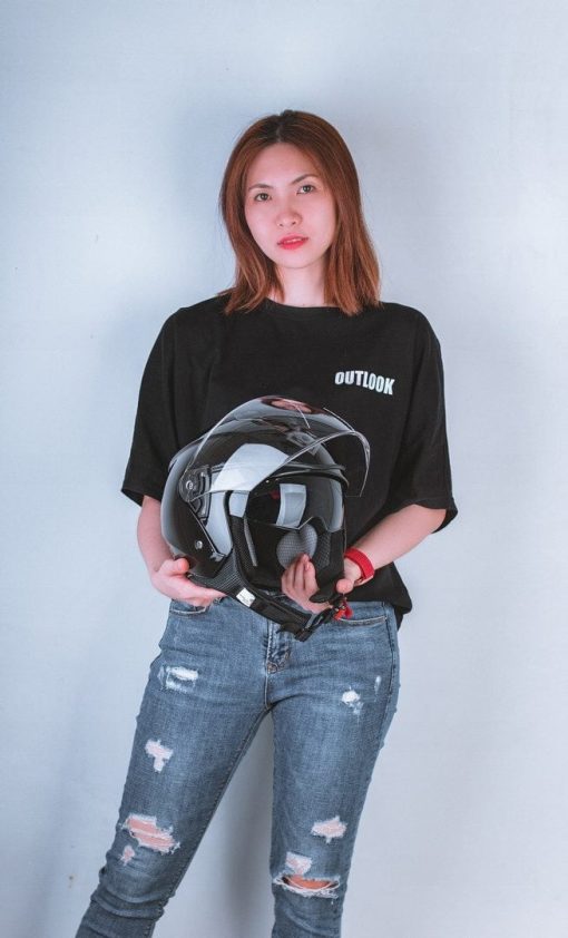 Mũ Bảo Hiểm 3/4 YOHE 852 - 2 Kính - Nhiều Màu