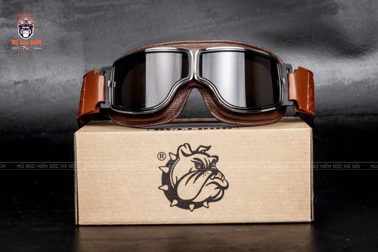 Kính Phi Công Gắn Mũ Bảo Hiểm Bulldog Goggle B9 - Cao Cấp