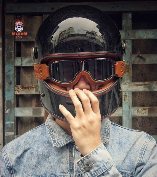 Kính Phi Công Gắn Mũ Bảo Hiểm Bulldog Goggle B9 - Cao Cấp