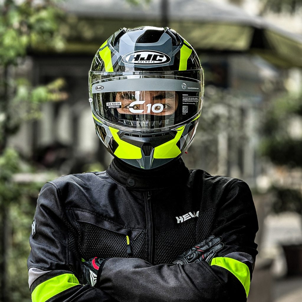 Mũ Bảo Hiểm Fullface HJC C10 TINS MC3H